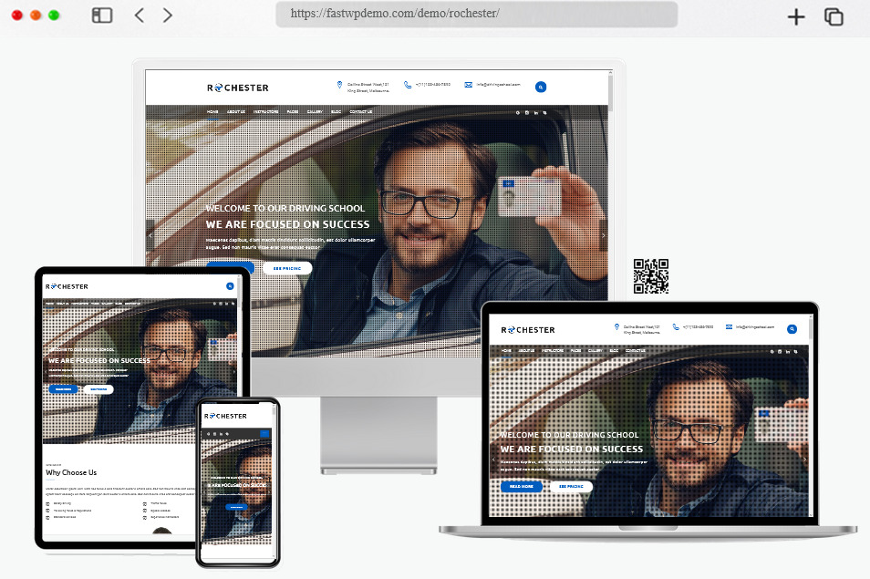 10+ Best Driving School WordPress Themes for 2025 – freshDesignweb