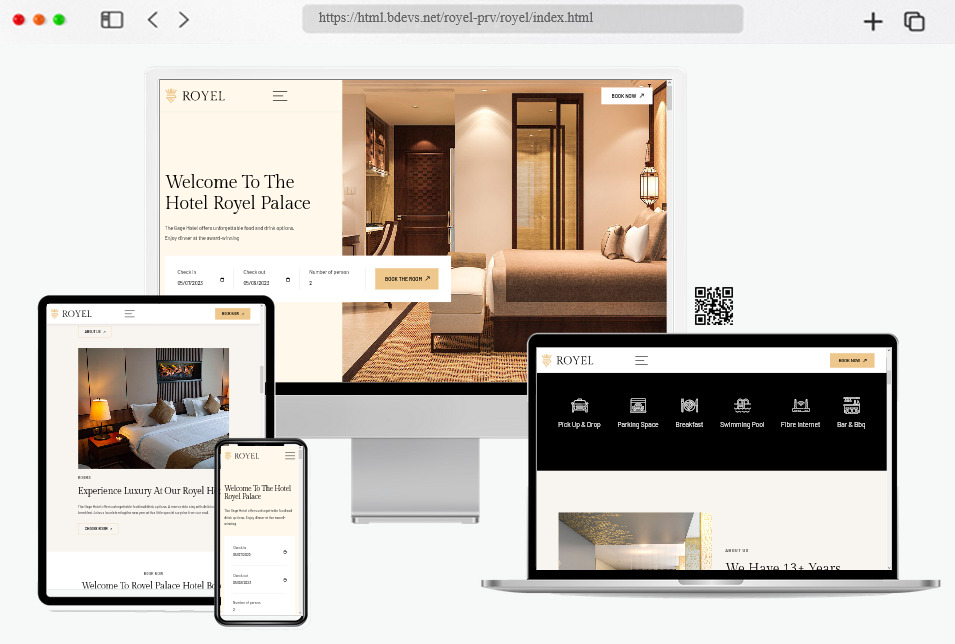 25+ Best Hotel Website Templates Free & Premium – freshDesignweb