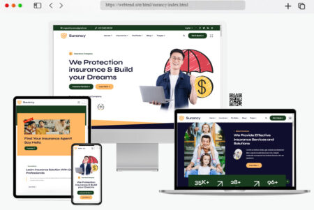 20+ Best Insurance Website Templates for 2025 - freshDesignweb