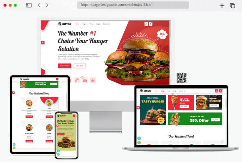11 Best Fast Food Website Templates for 2026 – freshDesignweb