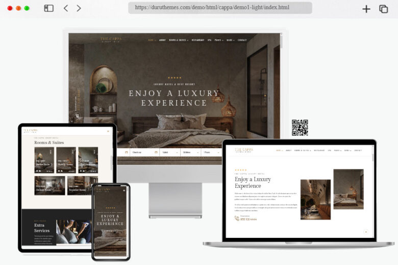 25+ Best Hotel Website Templates Free & Premium – freshDesignweb