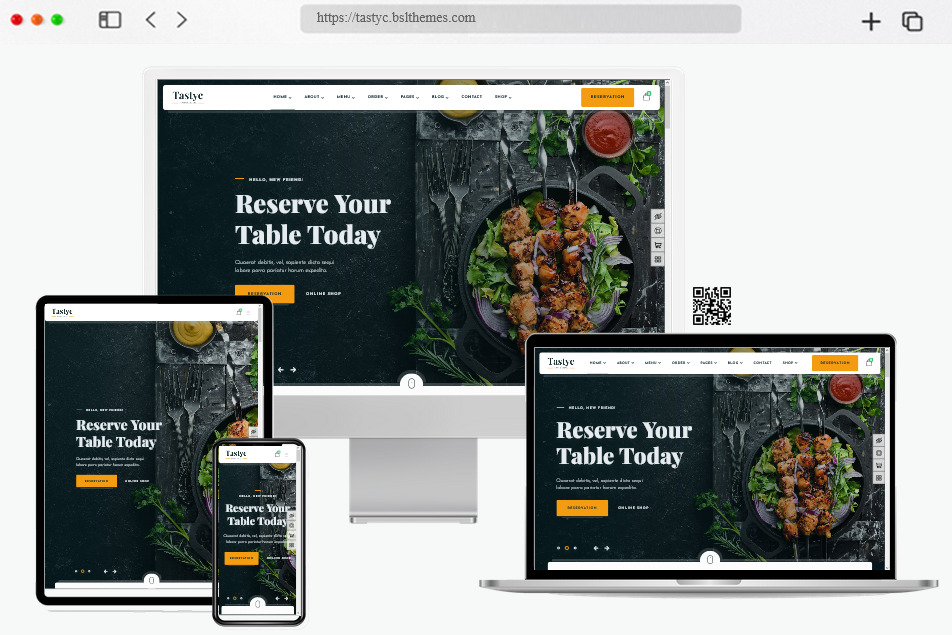25+ Best Cafe & Restaurant WordPress Themes 2025 – freshDesignweb