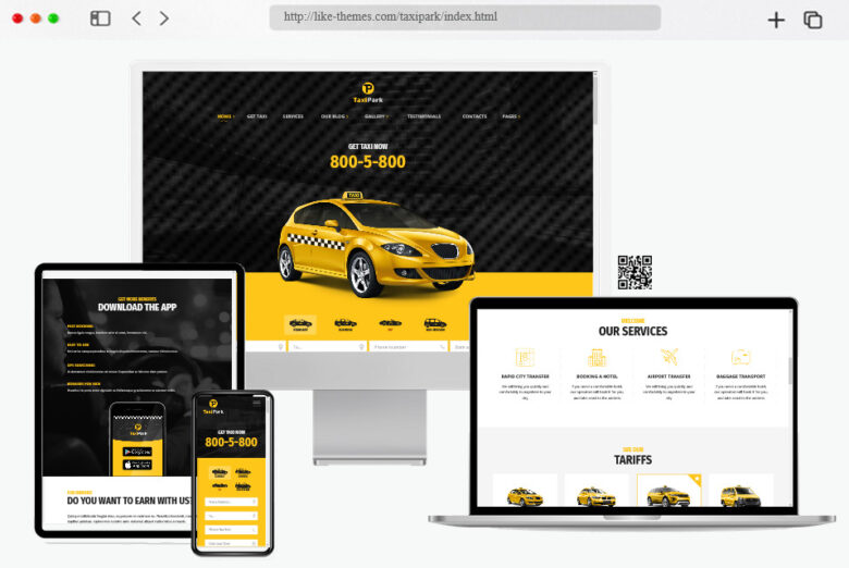 10+ Best Taxi Website Templates for 2025 – freshDesignweb