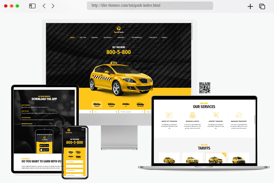 10+ Best Taxi Website Templates for 2025 – freshDesignweb