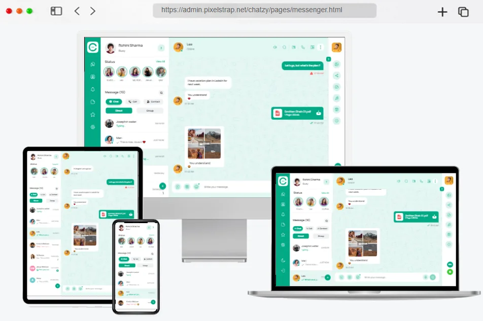 Top 8 Chat App HTML Templates for 2026 – freshDesignweb