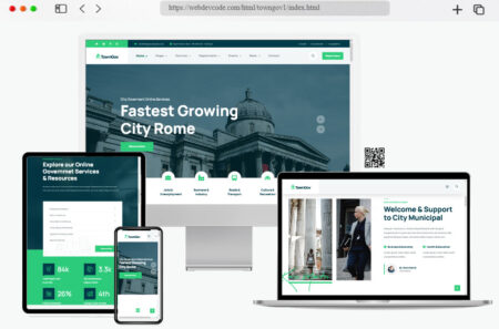10+ Best Government Website Templates for 2025 – freshDesignweb