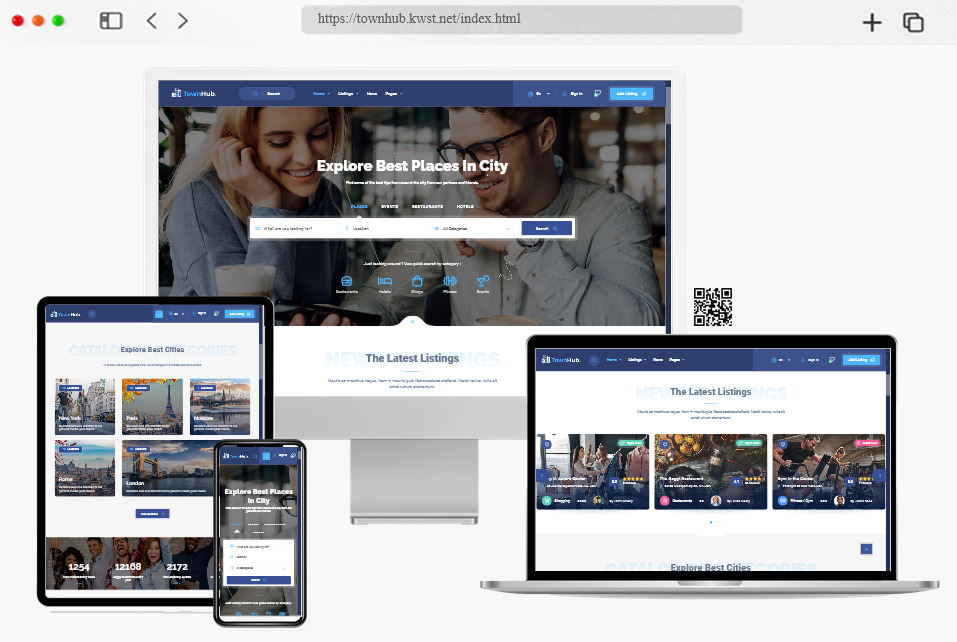 20+ Best Listing & Directory Website Templates for 2025 – freshDesignweb