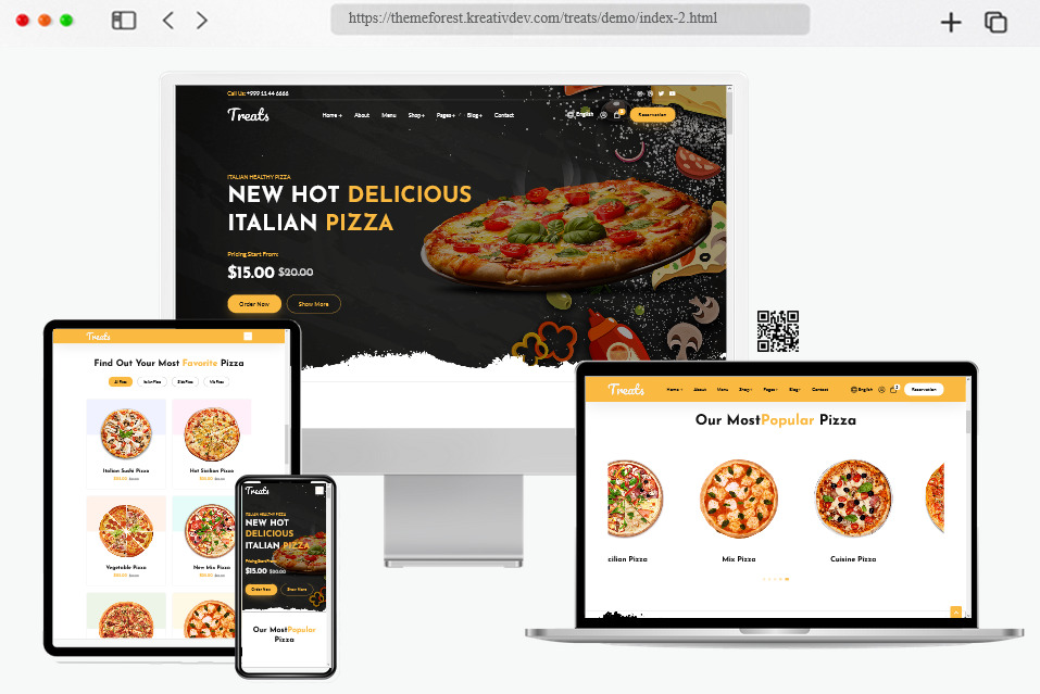 10+ Best Fast Food Website Templates for 2025 - freshDesignweb