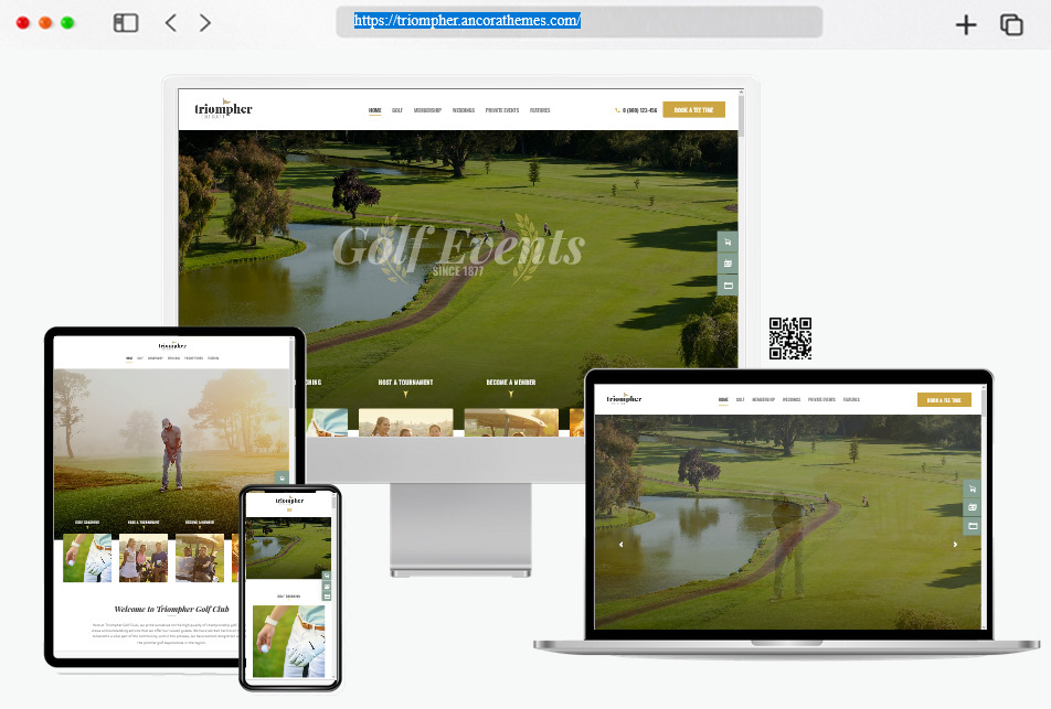 10+ Best Golf Club WordPress Themes for 2025 - freshDesignweb