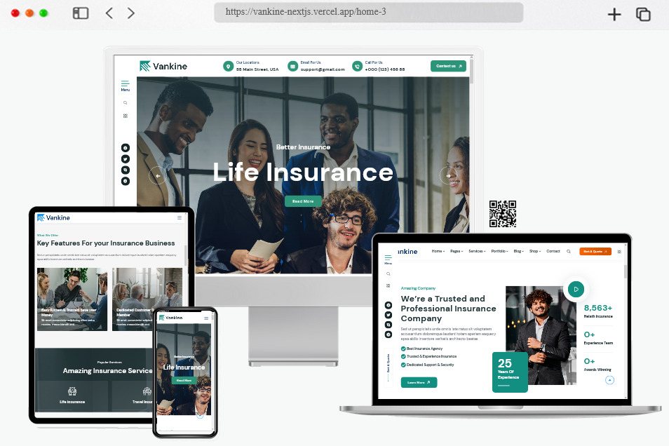 20+ Best Insurance Website Templates for 2025 - freshDesignweb