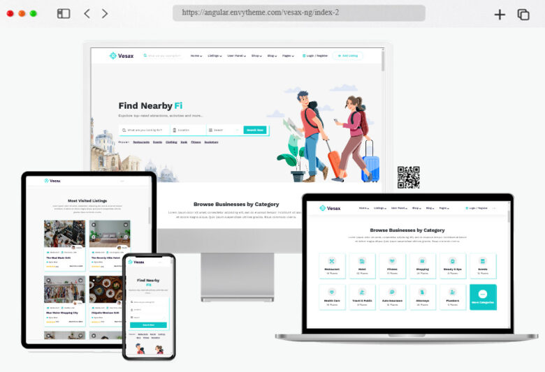 20+ Best Listing & Directory Website Templates for 2026 – freshDesignweb