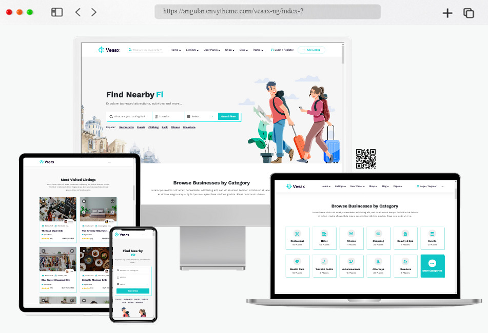 20+ Best Listing & Directory Website Templates for 2025 – freshDesignweb