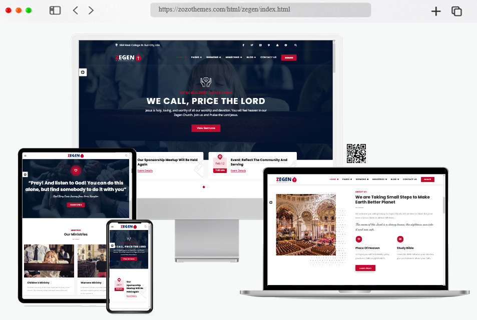 10+ Best Church Website Templates for 2025 – freshDesignweb