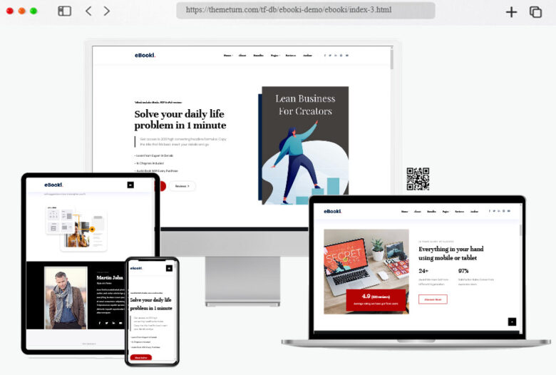 8 Best Book Website Templates for Author & Bookstore – freshDesignweb