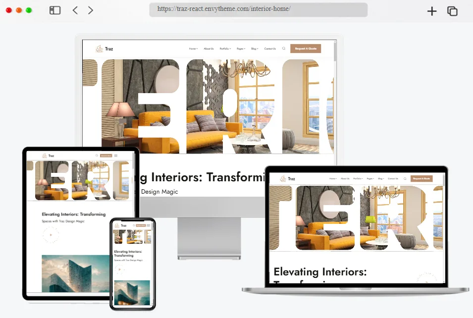35+ Best Interior Design & Architecture Website Templates 2026 ...