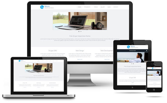 50 Best Free Responsive Drupal Themes - freshDesignweb