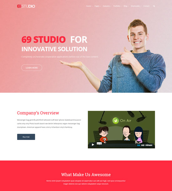 30 Best Flat Design Website Templates Free & Premium – freshDesignweb