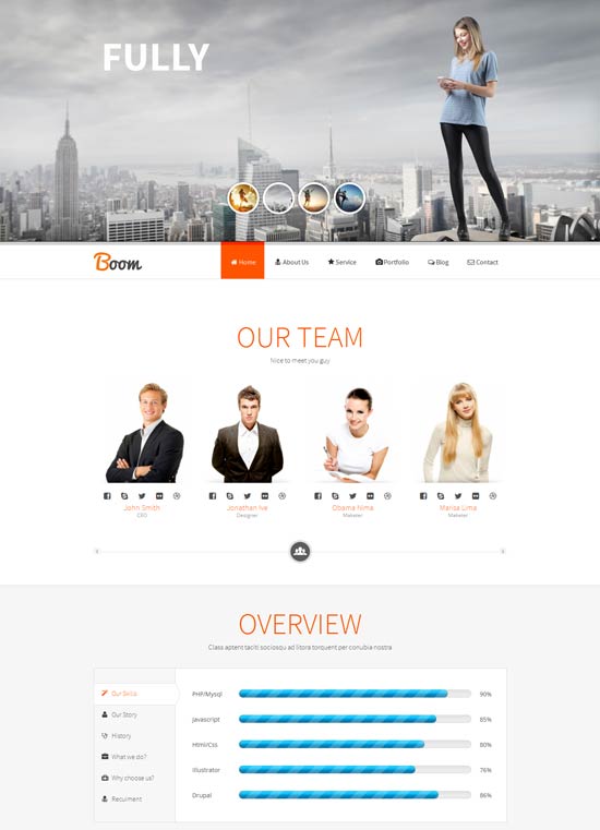 50 Best Free Responsive Drupal Themes - freshDesignweb