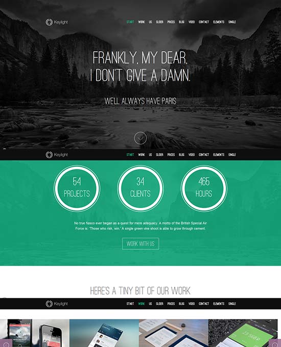 30 Best Flat Design Website Templates Free & Premium – freshDesignweb