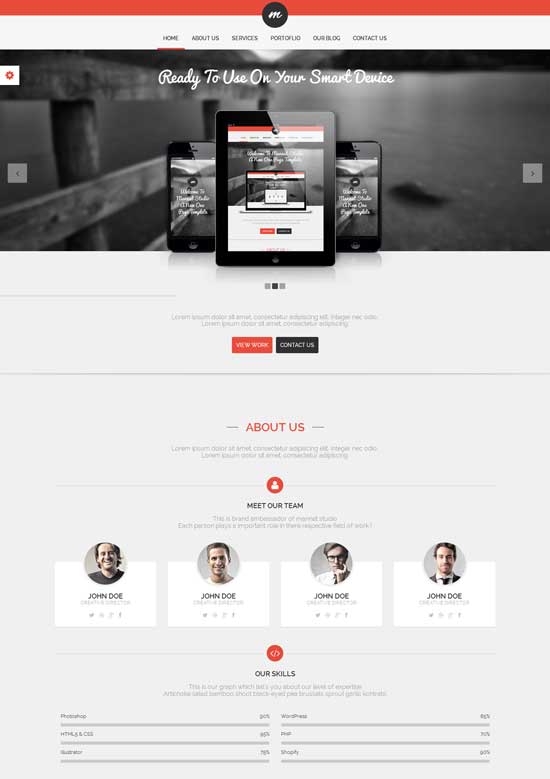 30 Best Flat Design Website Templates Free & Premium – freshDesignweb