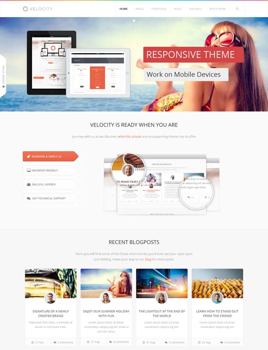 50 Best Free Responsive Drupal Themes - freshDesignweb