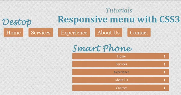 Responsive Menu with CSS3 Tutorial – freshDesignweb